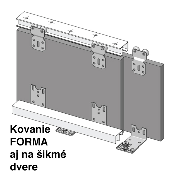 Kovanie na posuvné dvere do interiéru. | E-shop | CPS interiér